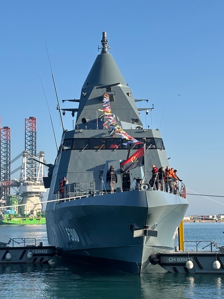 EDGE Launches BR71 MK II Corvette for Angolan Navy