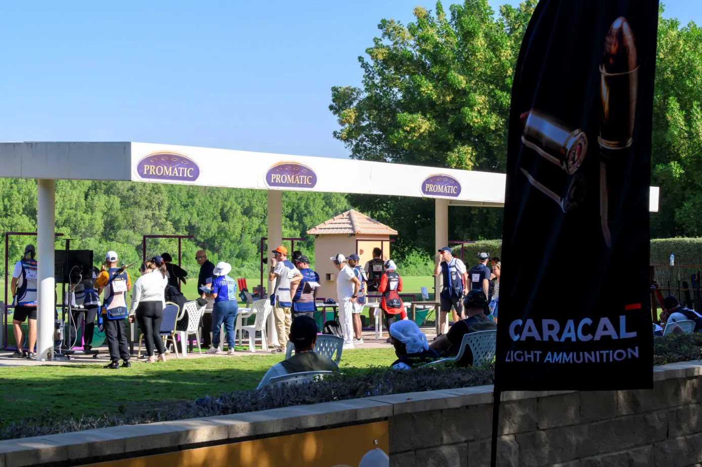 CARACAL LIGHT AMMUNITION Sponsor the Gulf’s First International Compak Sporting Grand Prix